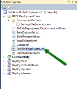 Walkthrough Using BizTalk Deployment Framework (BTDF) – 2 (Using Environment Specific Binding ...